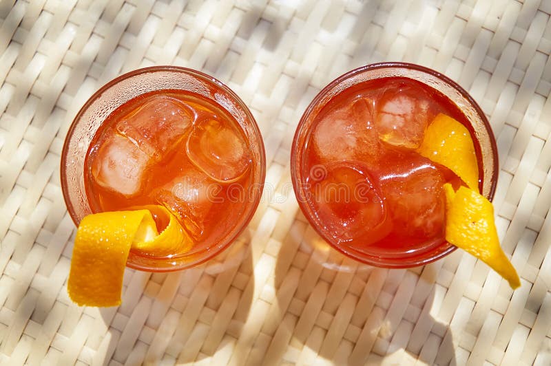 Cold Drink Cocktail on the Beach. Summer Rest Stock Photo - Image of ...