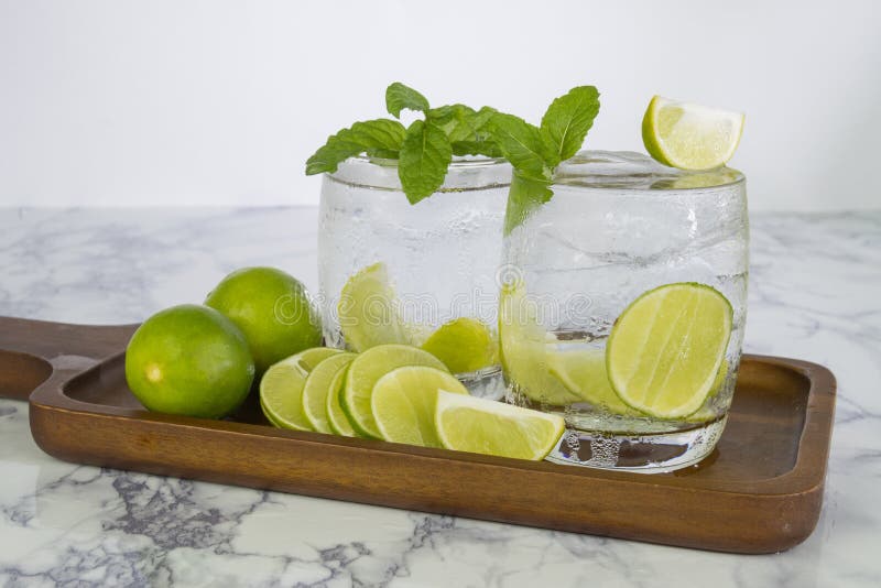 Ice Pieces on the Water, Close Up. Wide Natural Background on the Theme ...