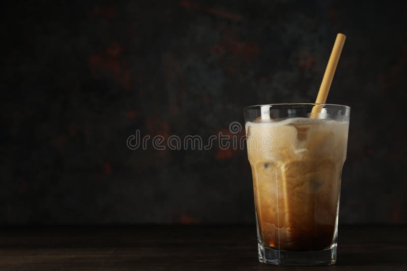 Cold Drink for Refreshing - Ice Coffee, Space for Text Stock Photo ...