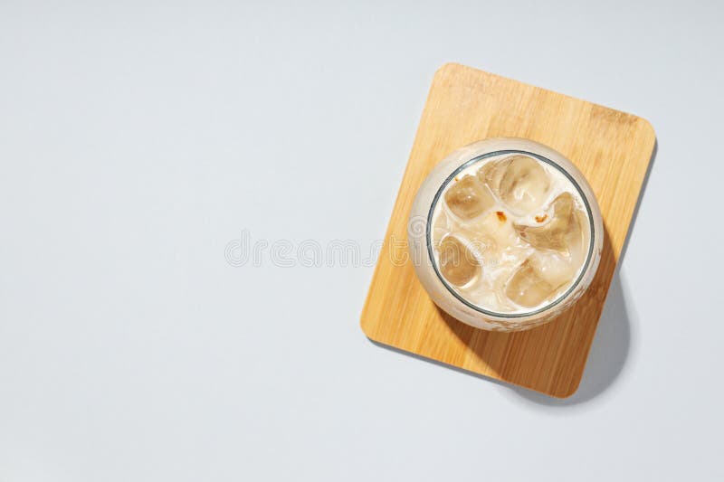 Cold Drink for Refreshing - Ice Coffee, Space for Text Stock Photo ...