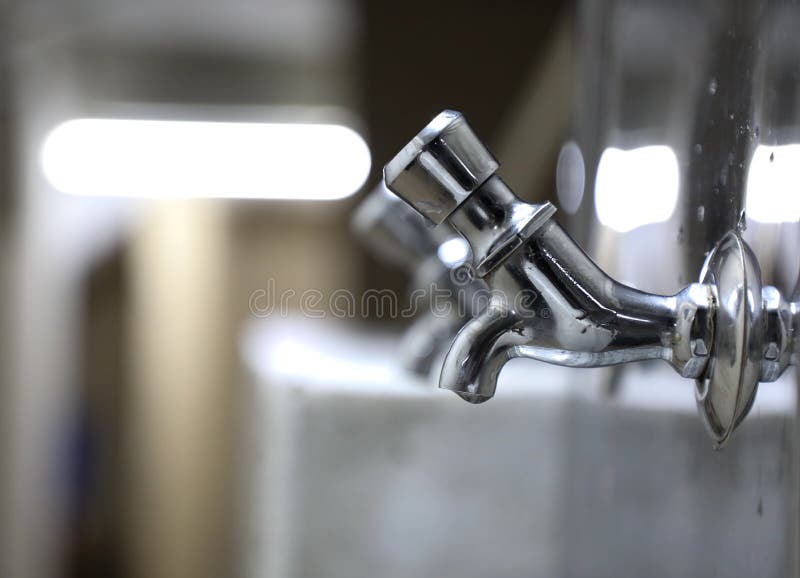 Cold Drinking Water Faucet stock photo. Image of faucet - 141737240