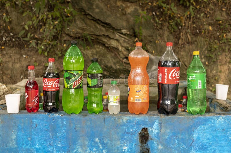 Cold Drinks and Beverages at a Road Side Stall: Swat Valley, Pakistan ...
