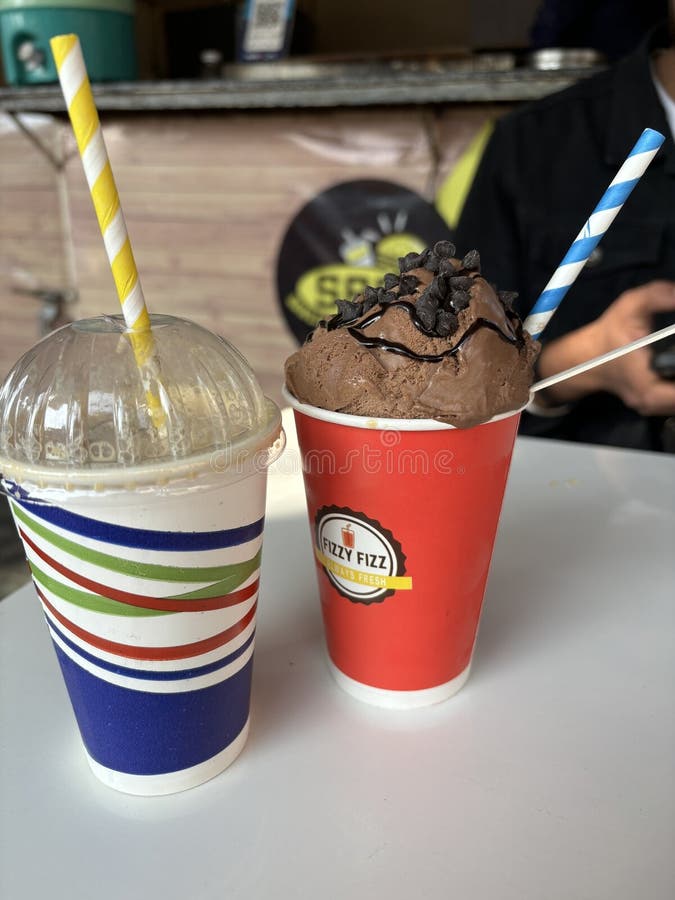 Cold Drinks in a Restaurant Stock Photo - Image of drinks, food: 358243694