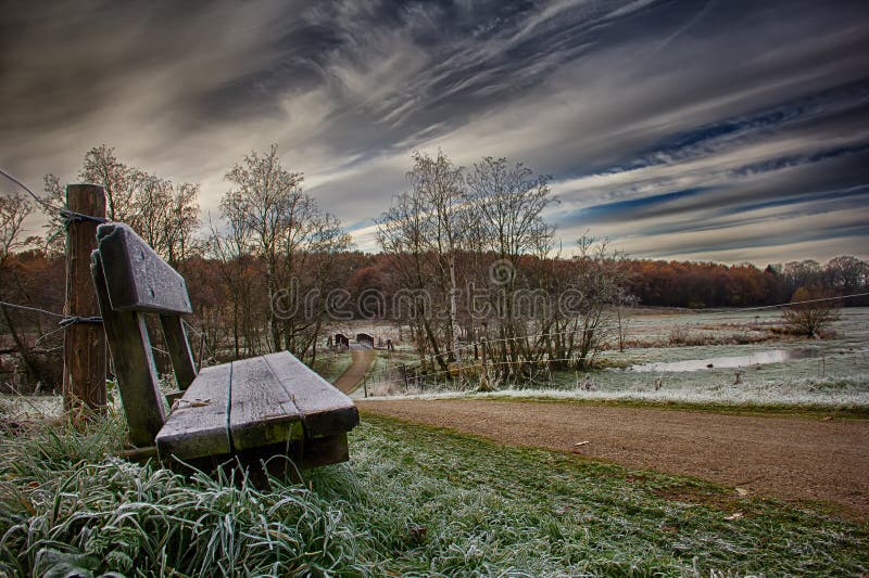 A cold experience stock image. Image of fall, grass, cold - 35374789