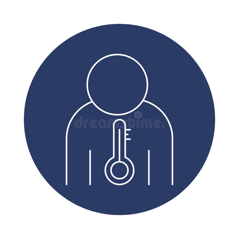 Cold, Fever, Temperature, Disease, Fever Disease Icon Stock Vector ...