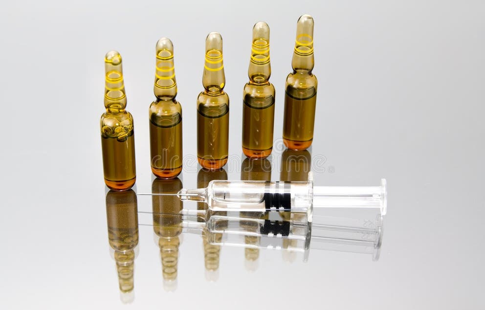 Cold and Flu Injecting stock photo. Image of vial, syringe - 12223868