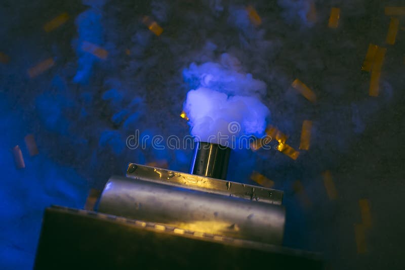 Cold fog generator stock photo. Image of power, electricity - 127715706