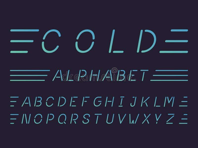 Ice Font. Cold Letters. Transparent Blue Alphabet. Frosty Alphabet ...
