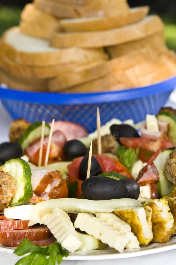 Cold food stock image. Image of cook, toast, meal, dinner - 15600029