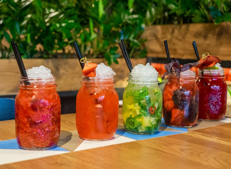 Cold and Fresh Drinks Will Help Quench Your Thirst Stock Photo - Image ...