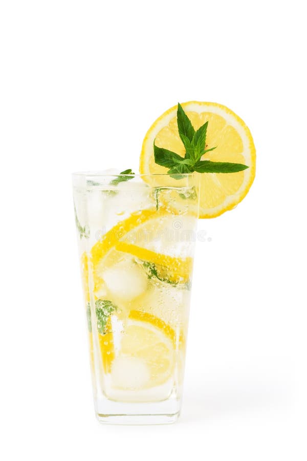 Cold fresh lemonade stock image. Image of refreshment - 6463829