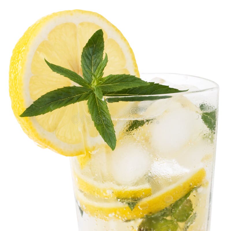 Cold fresh lemonade stock photo. Image of drink, water - 6554092