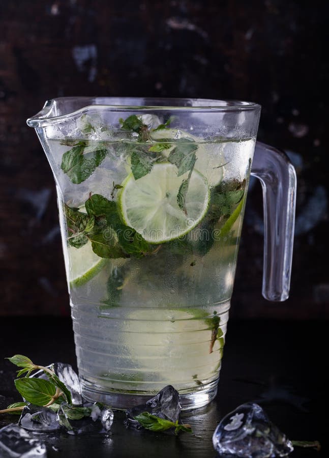 Cold Fresh Clear Water Bubbles Stock Image - Image of copy, melting ...