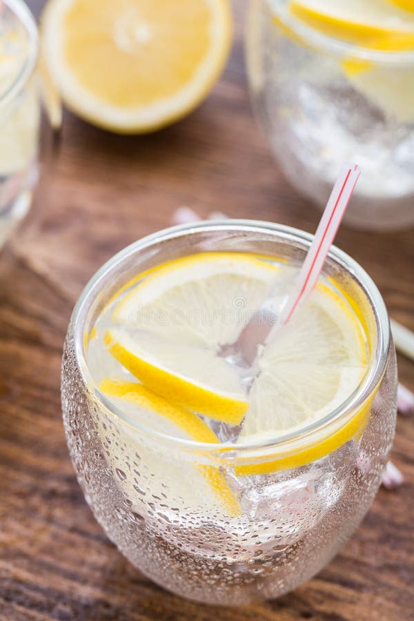 Cold fresh lemonade stock photo. Image of sour, drink - 48712088