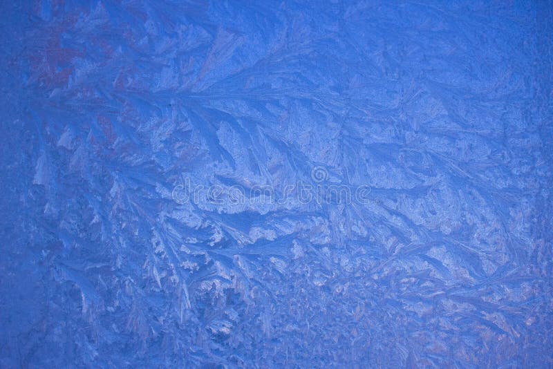 Cold Frost Patterns on Glass Stock Photo - Image of cold, nature: 137332190