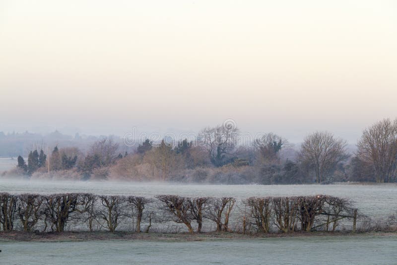 Cold and frosty morning stock image. Image of frosty - 26459489