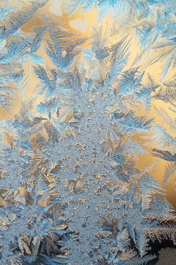 The Cold Frosty Texture Abstract Patterns. Stock Image - Image of ...