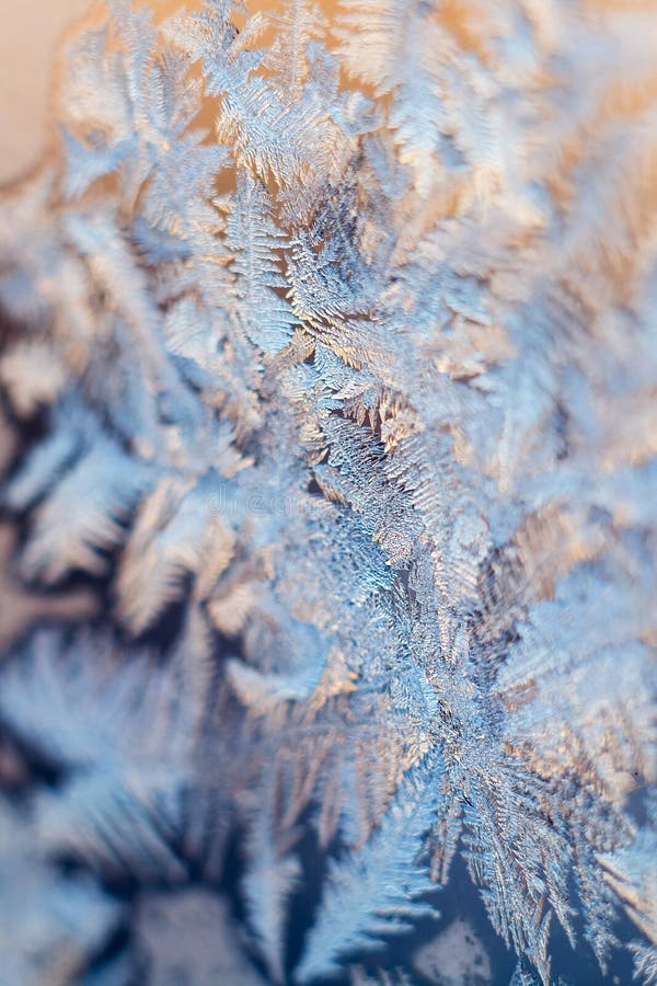 The Cold Frosty Texture Abstract Patterns. Stock Photo - Image of ...