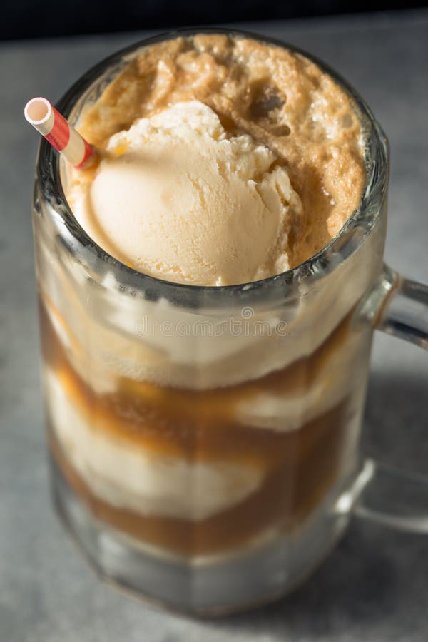 Cold Frozen Root Beer Float Stock Image - Image of root, float: 243017275