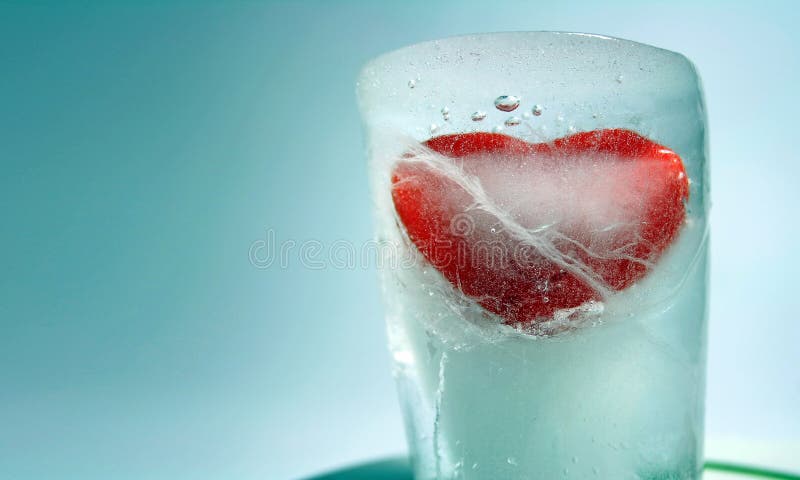 Cold heart stock photo. Image of hurt, heart, breaking - 15933278