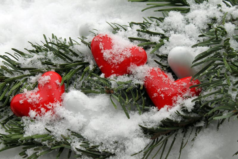 I love you stock image. Image of romantic, frost, hearts - 16998155