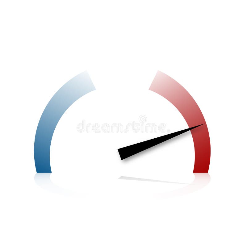 Cold and Hot State Indicators Set, Vector Illustration Stock Vector ...