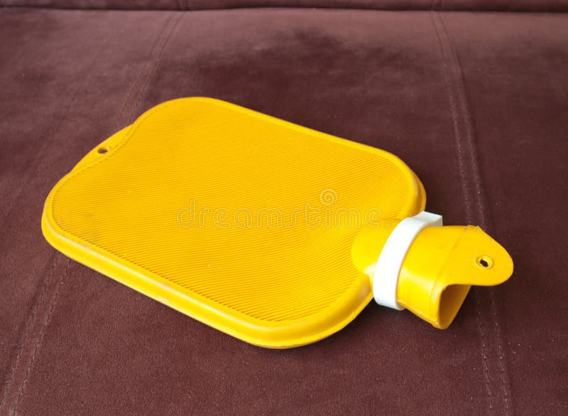 Cold or Hot Water Bag Rubber for Headache Stock Image - Image of water ...