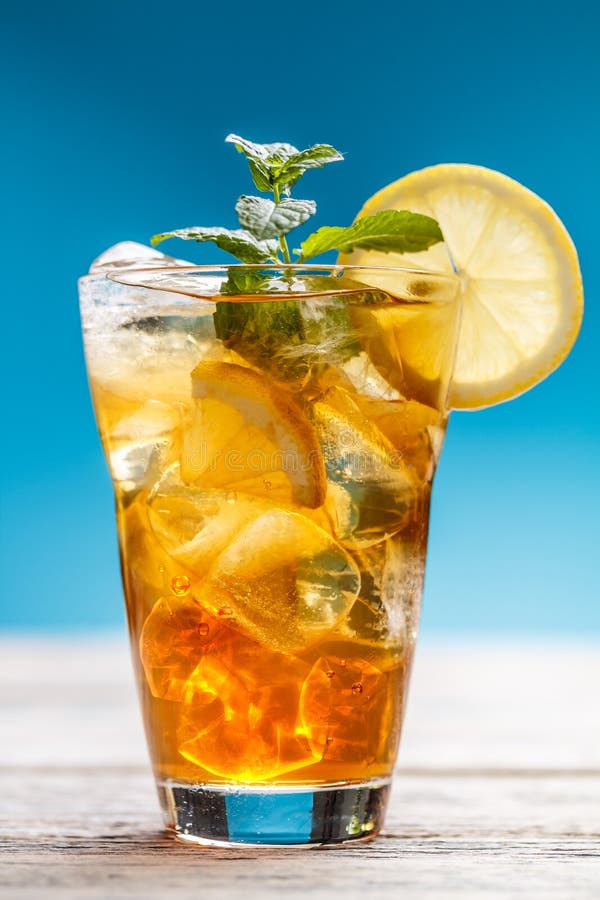 Cold ice tea stock photo. Image of relaxing, cold, tranquil - 41863080
