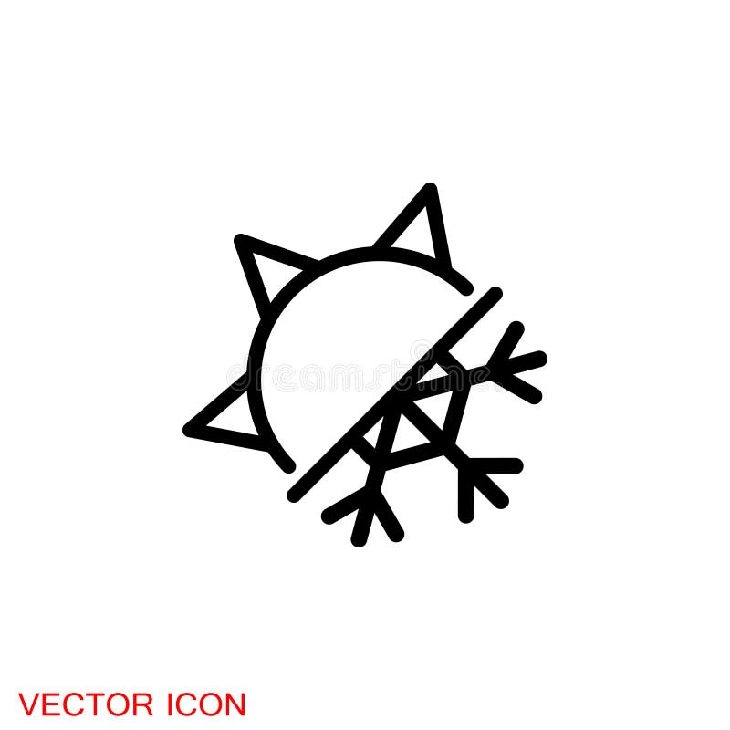 Cold Icon. Snowflake Sign Icon. Air Conditioning Symbol. Vector Stock ... Cold Icon. Snowflake Sign Icon. Air Conditioning Symbol. Vector Stock ...