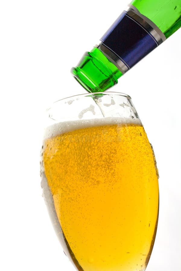 Cold lager stock image. Image of drop, lager, water, beer - 8822715