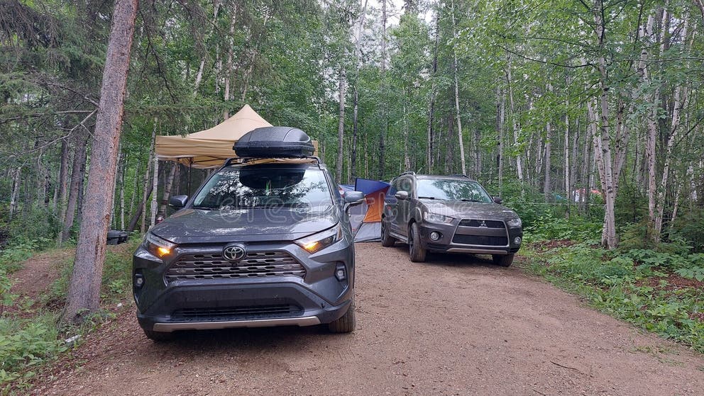 Cold Lake Campground Alberta Canada Editorial Image - Image of alberta ...