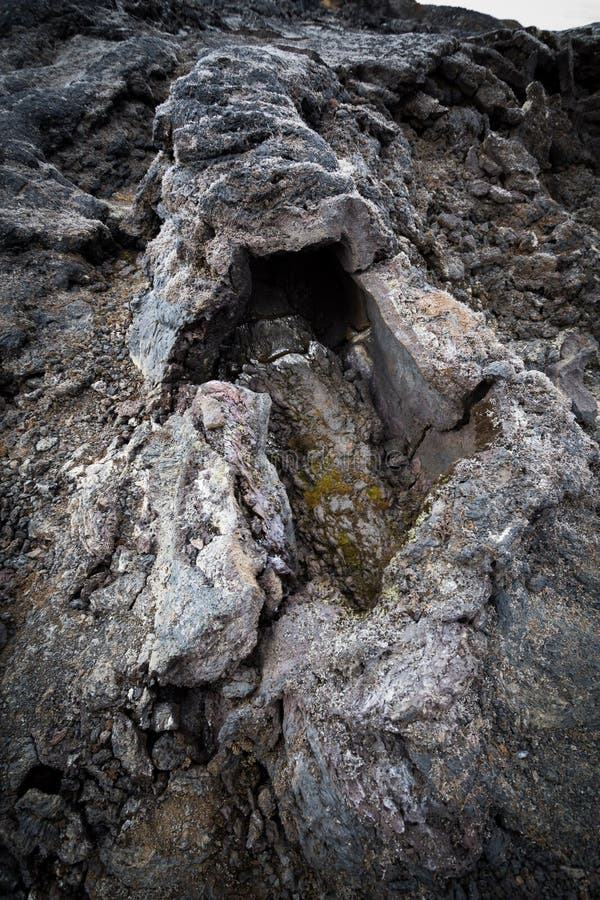 Cold lava stock image. Image of breack, natural, field - 28206899