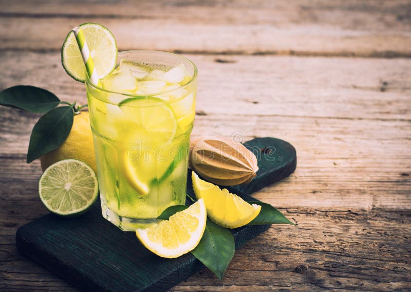 Cold lemonade stock image. Image of space, reamer, liquid - 69168457