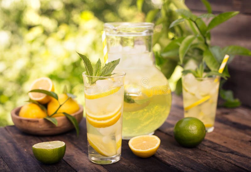 Cold lemonade stock photo. Image of refreshing, cool - 70407856