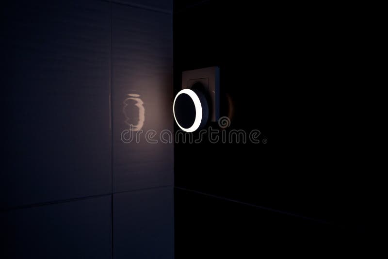 Cold light from the bulb stock photo. Image of concept - 239632896