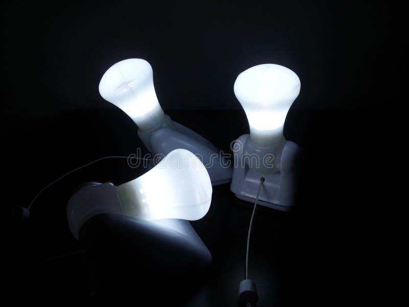 Cold light bulbs stock photo. Image of cold, white, bulbs - 45610946