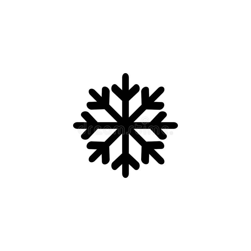 Cold logo icon vector stock vector. Illustration of design - 260223886