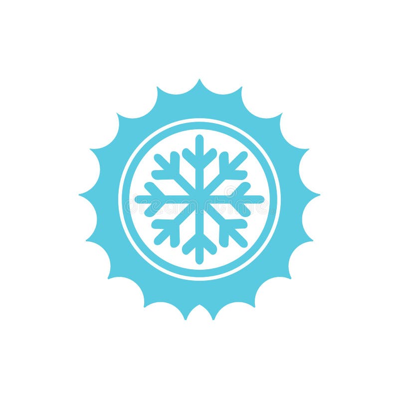 Cold logo icon vector stock illustration. Illustration of indicator ...