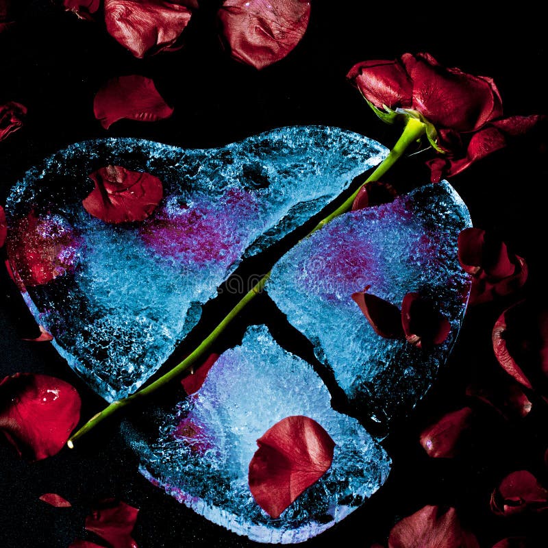 Cold Love stock image. Image of cold, affection, symbol - 66735869