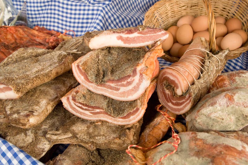 Cold meat and eggs stock photo. Image of protein, shell - 12359686