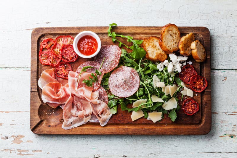 Cold Meat Catering Platter stock photo. Image of capsicum - 2085230