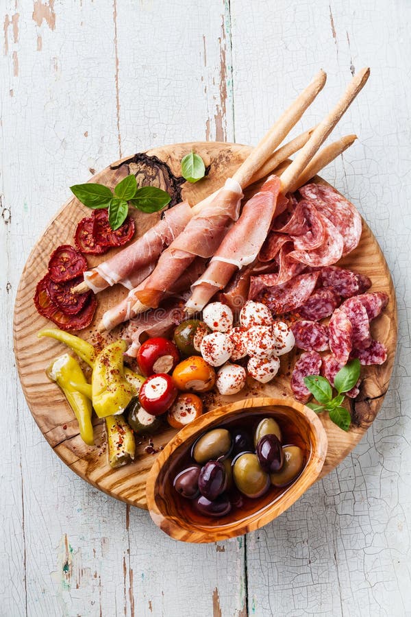 Cold Meat Catering Platter stock photo. Image of capsicum - 2085230