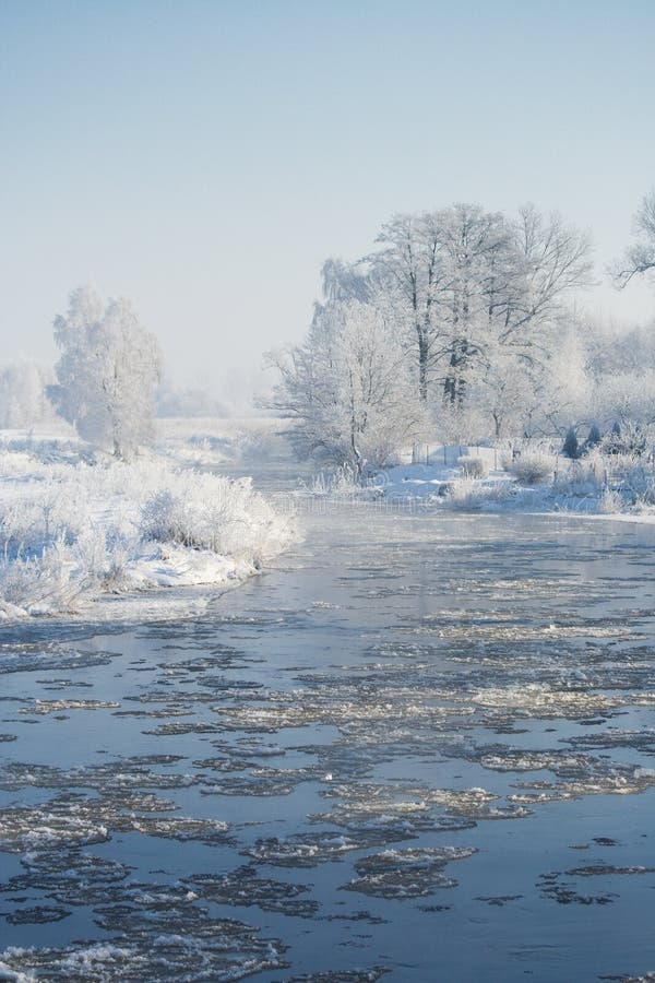 Cold morning stock image. Image of bright, background - 3422699