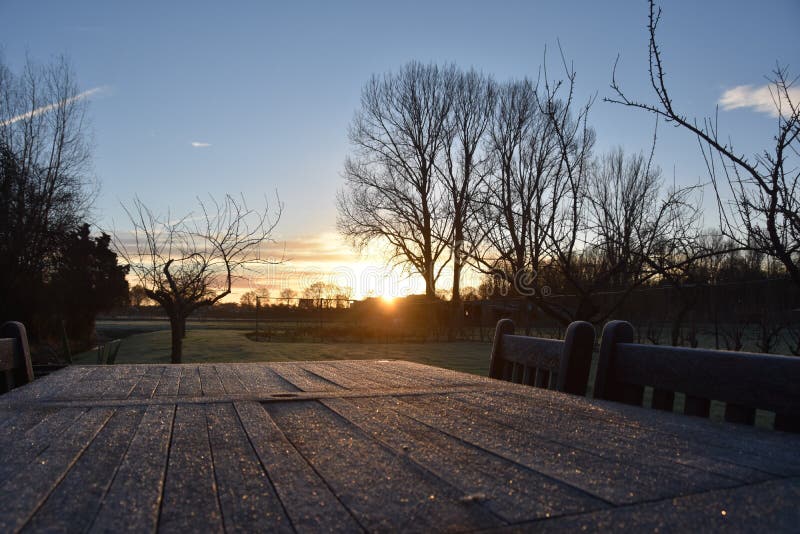 Cold morning stock photo. Image of morning, freezing - 76624582