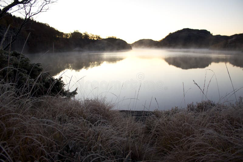 Cold Morning Lake Picture. Image: 16538588
