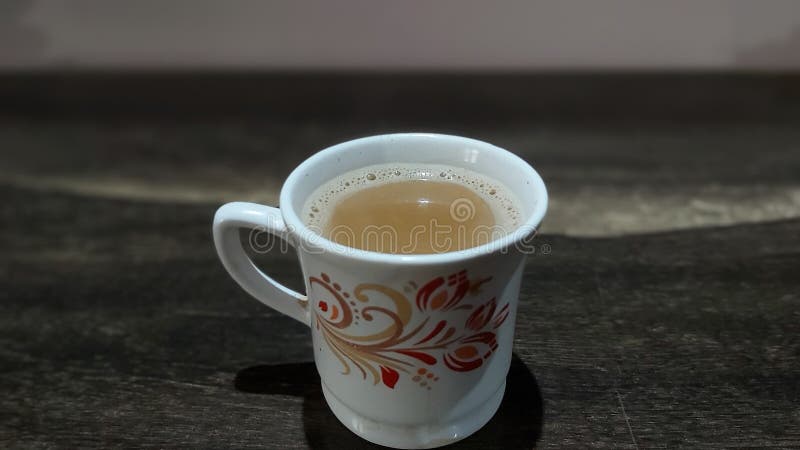Cold Mornings No Worry Hot Tea is Ready Stock Photo - Image of cold ...