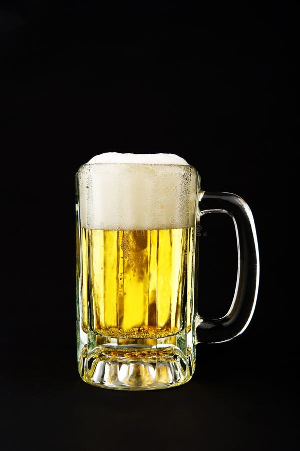 Cold Mug of Beer stock image. Image of lager, glass, drink - 13164351
