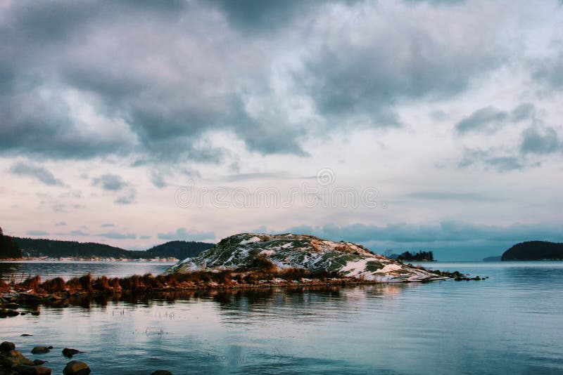 Cold november stock photo. Image of last, november, water - 233710344