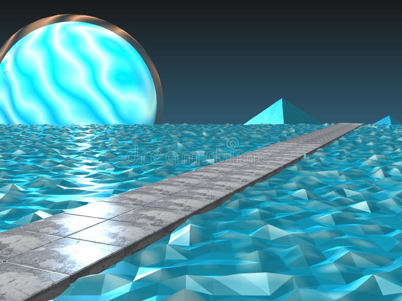 Cold planet stock illustration. Illustration of dark - 15532253