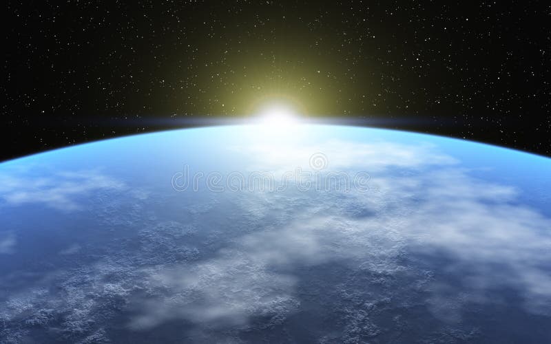 Cold Planet stock illustration. Illustration of landscape - 30730829